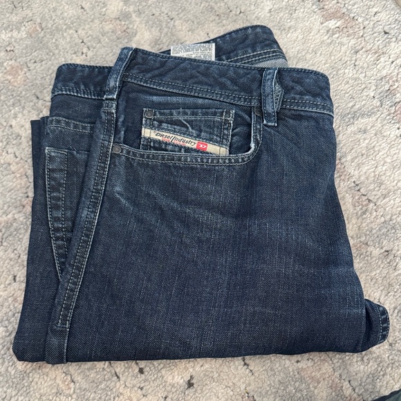 Diesel | Jeans | Diesel Deep Indigo Relaxed Jeans 32x34 42 | Poshmark